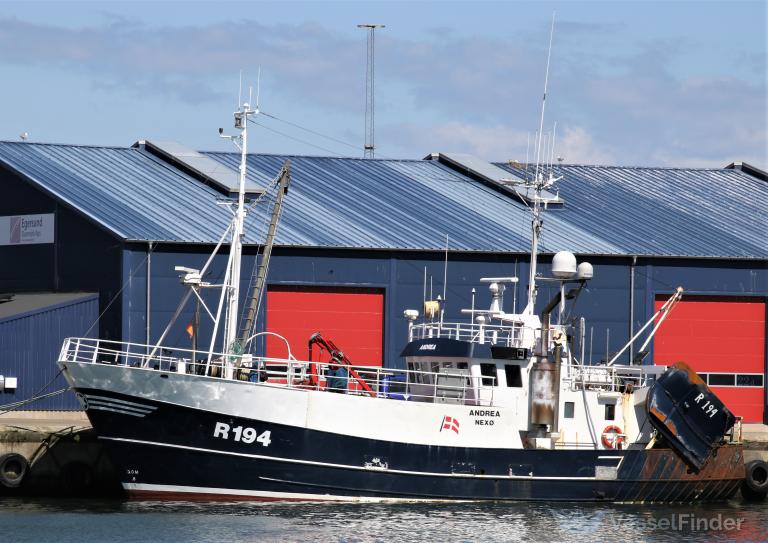 ANDREA, Fishing vessel - Details and current position - MMSI 220137000 ...