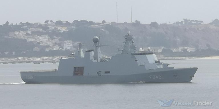 NATO WARSHIP F342, Military ops - Detalles del buque y posición actual ...
