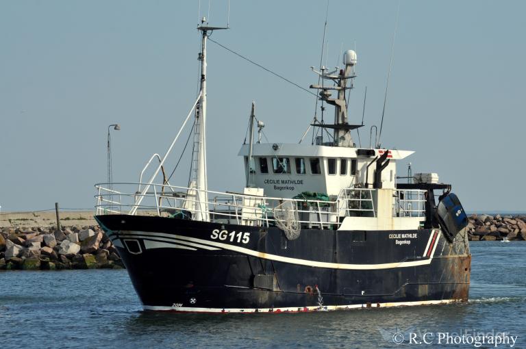 SG115 CECILIE MATHIL, Fishing vessel - Details and current position ...