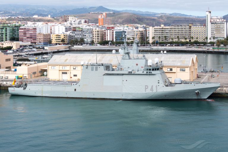 P41 METEORO, Military ops - Details and current position - MMSI ...