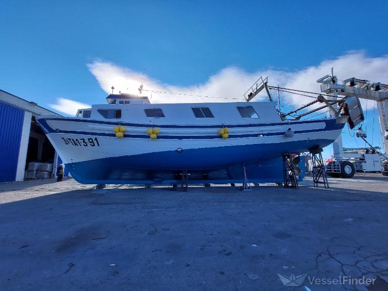 GERMANS MAURA, Fishing vessel - Details and current position - MMSI ...