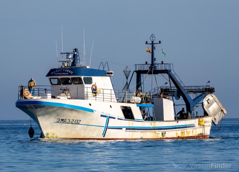 RUMBO SOHAIL, Fishing vessel - Detalles del buque y posición actual ...