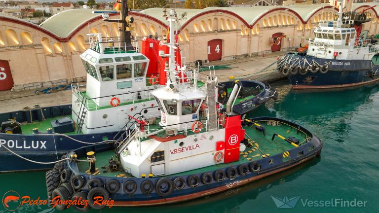 VB SEVILLA, Tug - Details and current position - MMSI 224075960 - VesselFinder