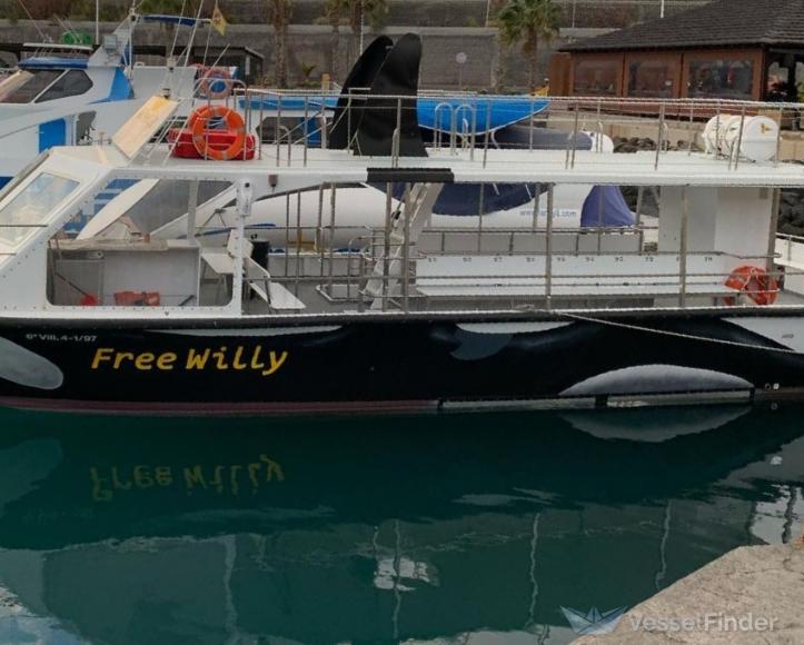 FREE WILLY, Unknown - Details and current position - MMSI 224079680 ...