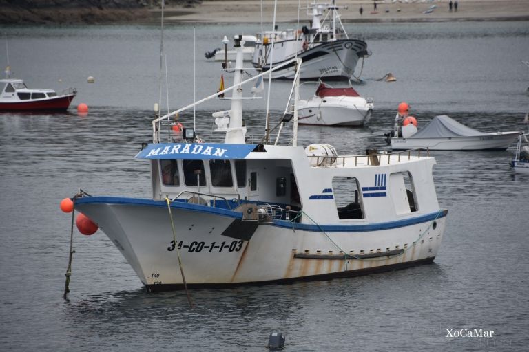 MARADAN, Fishing vessel - Detalles del buque y posición actual - MMSI ...