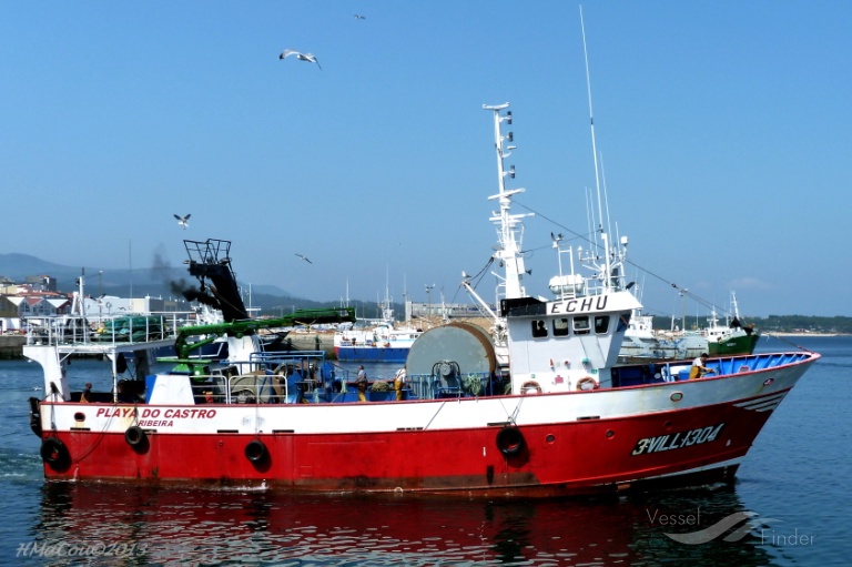PLAYA DO CASTRO, Fishing vessel - Details and current position - MMSI ...