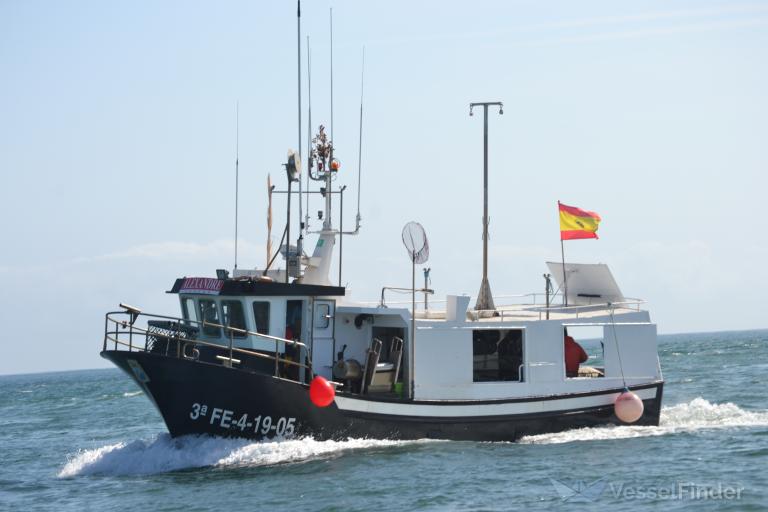 ALEXANDRE, Fishing vessel - Details and current position - MMSI ...