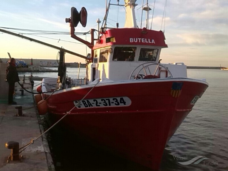 BUTELLA, Fishing vessel - Details and current position - MMSI 224230520 ...