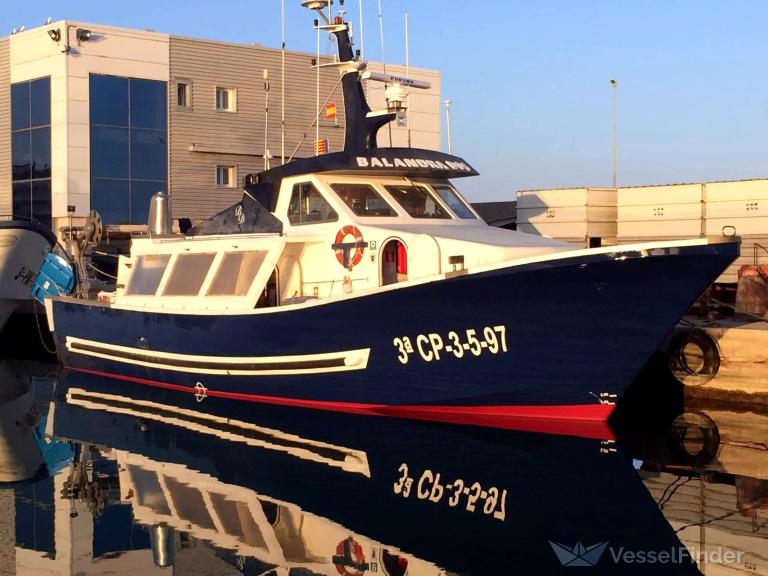 BALANDRA DOS, Fishing vessel - Details and current position - MMSI ...