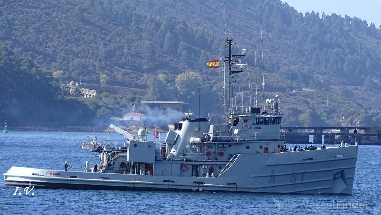 SPS MAHON, Military ops - Details and current position - MMSI 224245000 ...