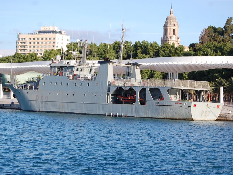 ALBORAN, Military ops - Details and current position - MMSI 224640000 ...
