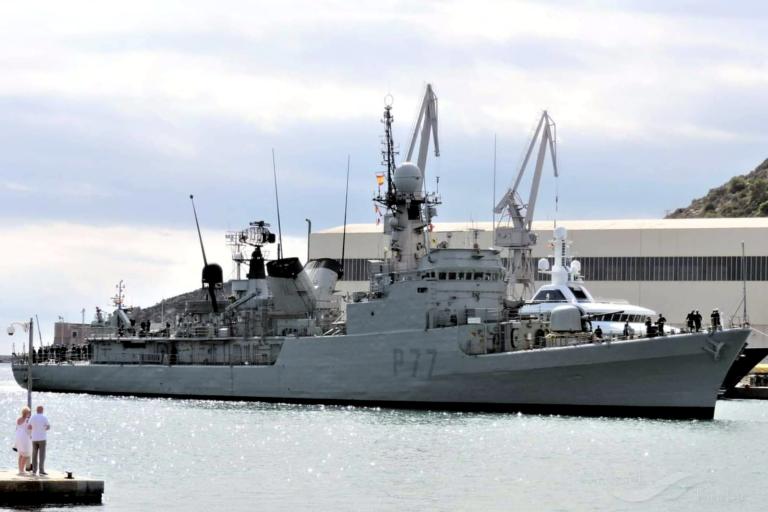 WARSHIP P77, Military ops - Detalles del buque y posición actual - MMSI ...