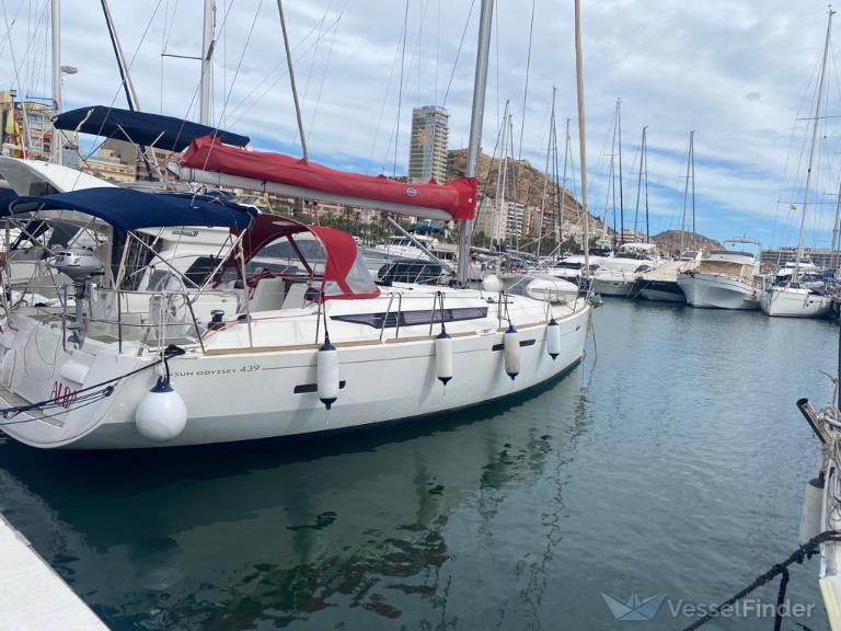 ALBA, Sailing vessel - Details and current position - MMSI 225980951 ...