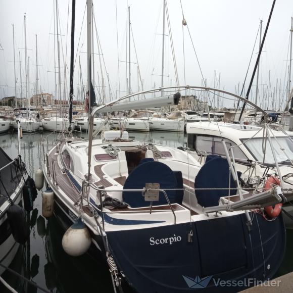 SCORPIO, Sailing vessel - Details and current position - MMSI 225982513 ...