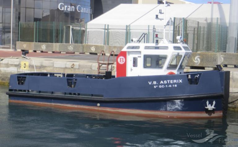 VB ASTERIX, Tug - Details and current position - MMSI 225986642 - VesselFinder