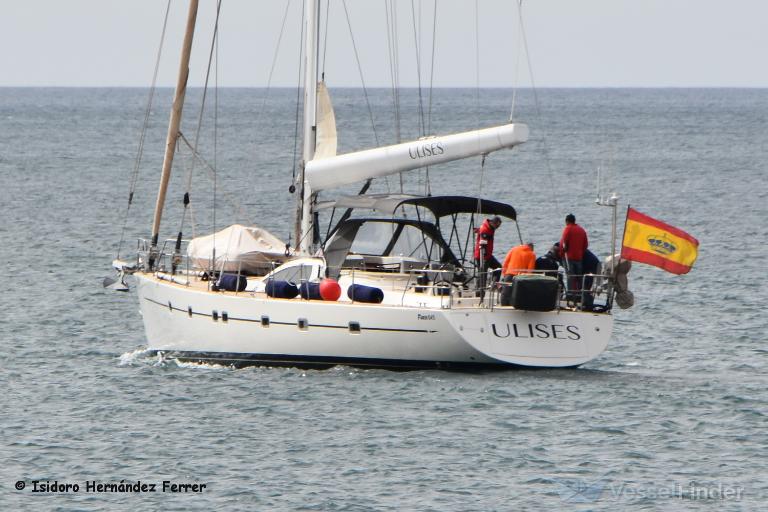 ULISES, Sailing vessel - Details and current position - MMSI 225995377 ...
