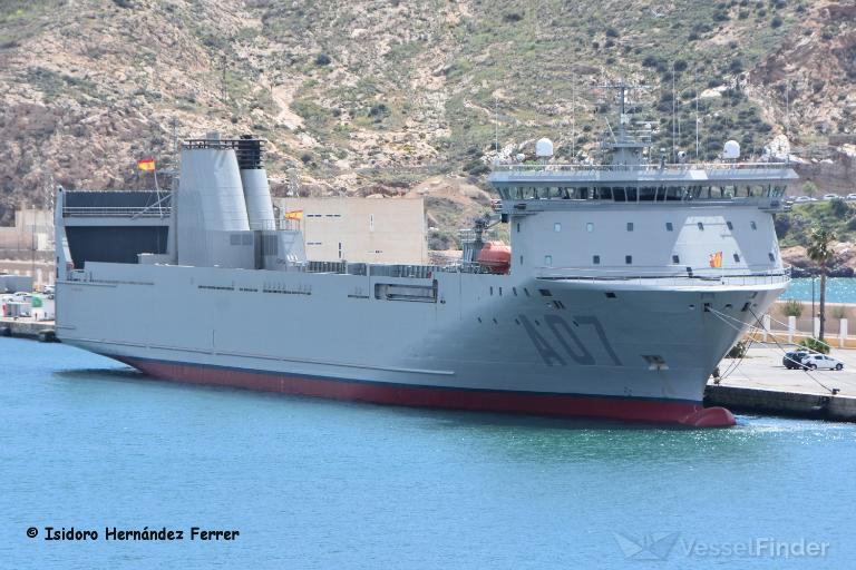 ESP NAVY A-07, Military ops - Details and current position - MMSI ...