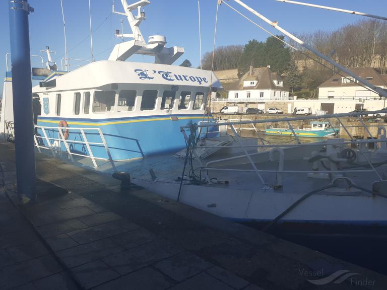 FV L EUROPE, Fishing vessel - Details and current position - MMSI ...