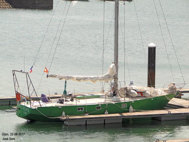 ALIAS, Sailing vessel - Details and current position - MMSI 227219750 ...