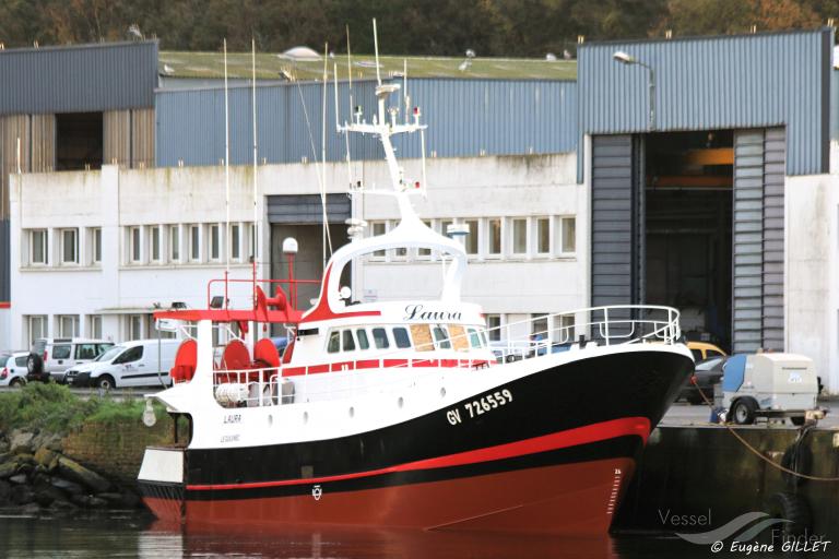 FV LAURA, Fishing vessel - Details and current position - MMSI ...