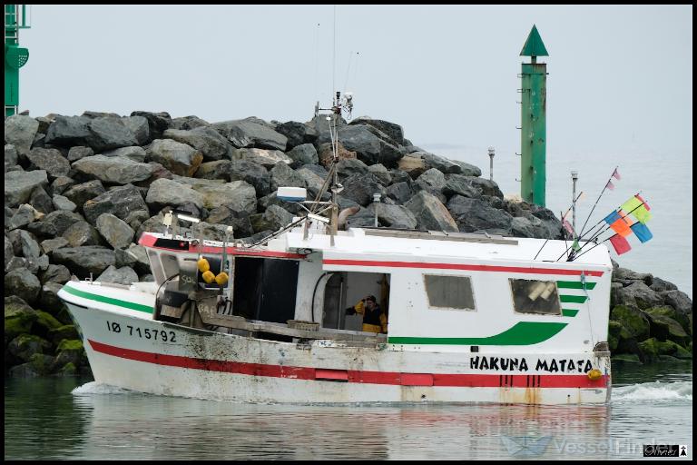 HAKUNA MATATA, Sailing vessel - Details and current position - MMSI ...