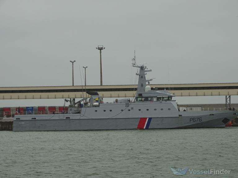 FRENCH WARSHIP P676, Military ops - Details and current position - MMSI 227800800 - VesselFinder