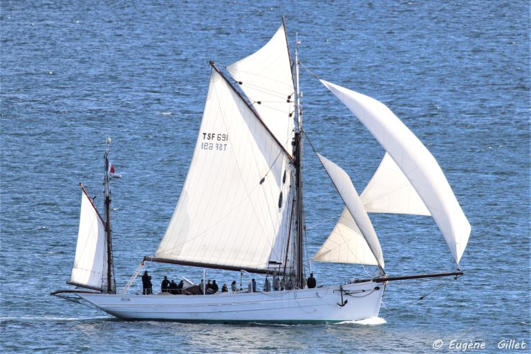 MUTIN, Sailing vessel - Détails du bateau et situation actuelle - MMSI ...