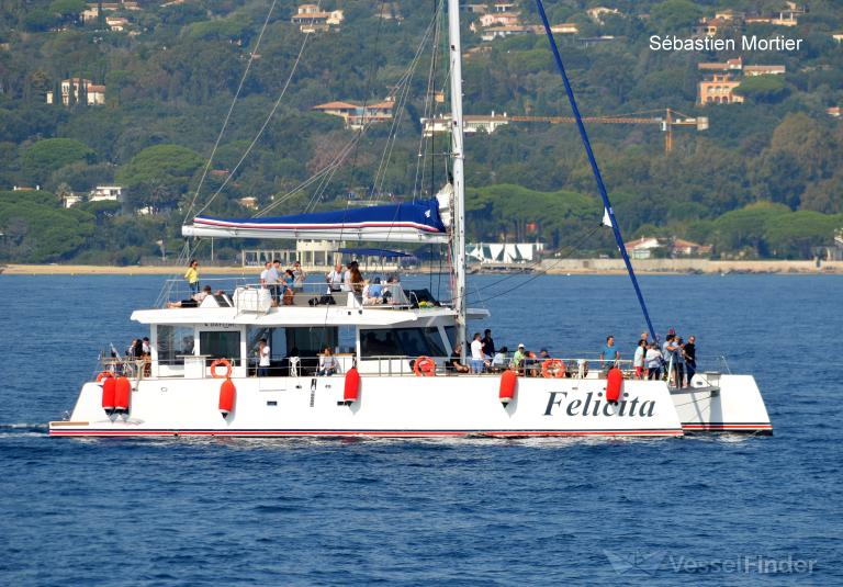 FELICITA, Sailing vessel - Details and current position - MMSI ...