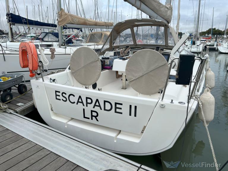 ESCAPADE 2, Sailing vessel - Details and current position - MMSI ...