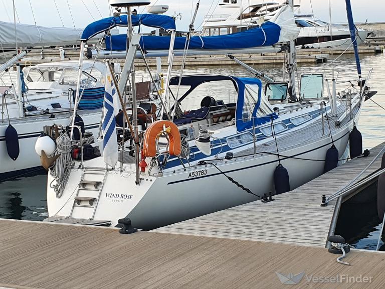 WIND ROSE, Sailing vessel - Details and current position - MMSI ...
