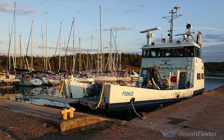 FISKO, Passenger ship - Details and current position - MMSI 230992640 ...