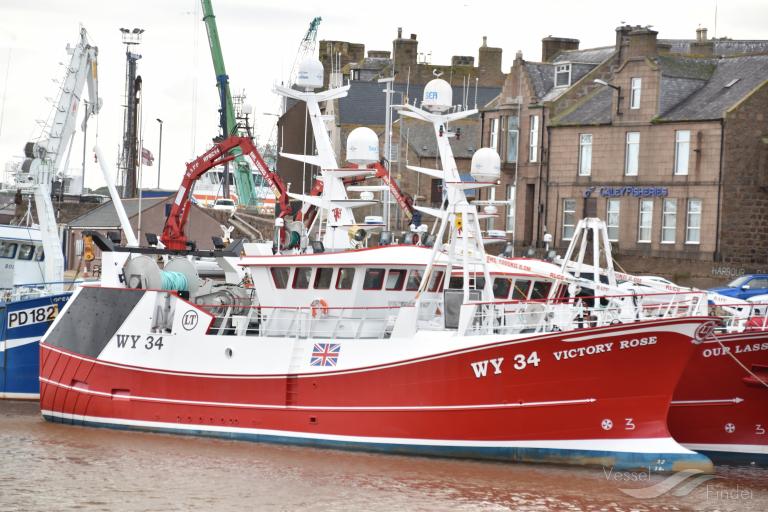 VICTORY ROSE, Fishing vessel - Details and current position - MMSI ...