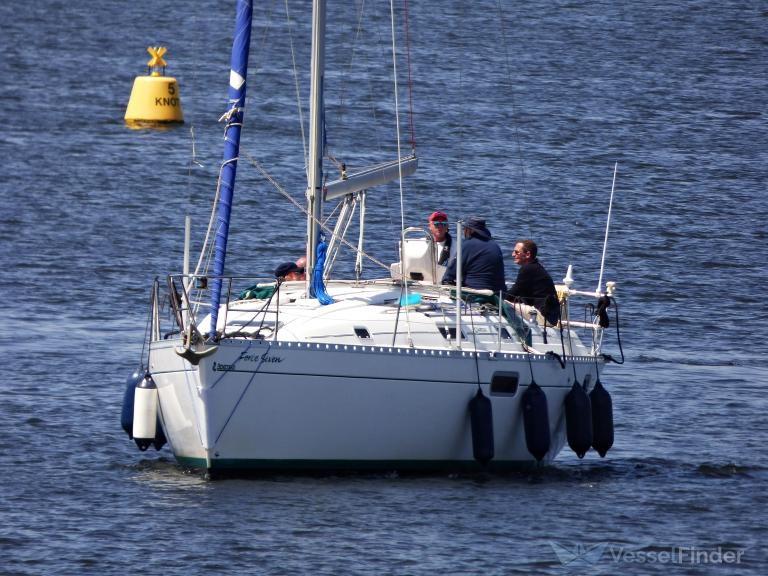 FORCE SEVEN, Sailing vessel - Details and current position - MMSI ...