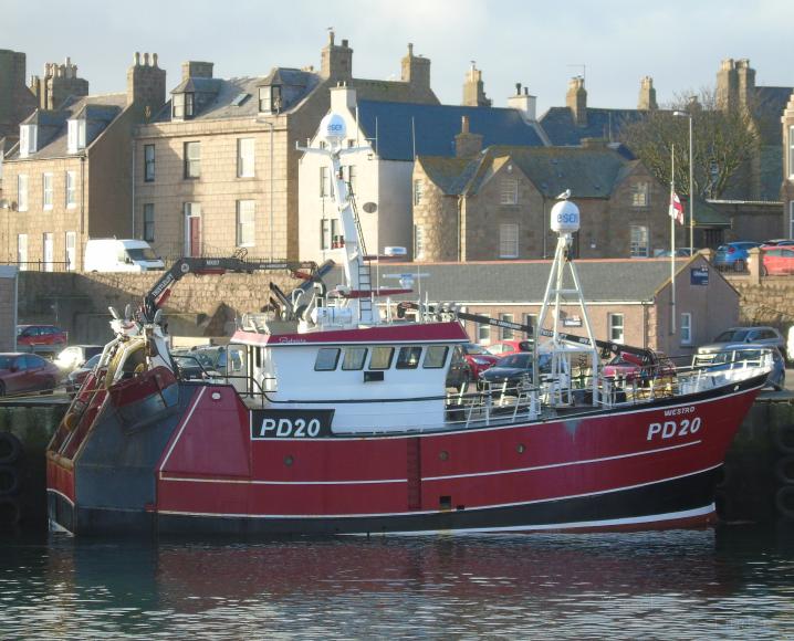 WESTRO, Fishing vessel - Details and current position - MMSI 232019367 ...