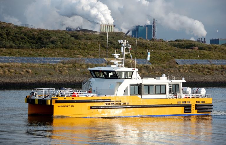 WINDCAT 45, HSC - Details and current position - MMSI 232024430 ...