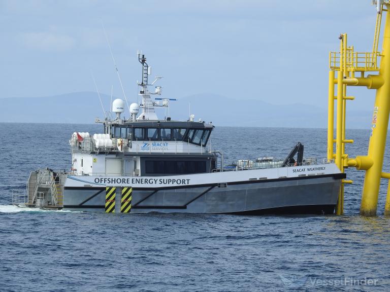 SEACAT WEATHERLY, Offshore Tug/Supply Ship - Details and current ...