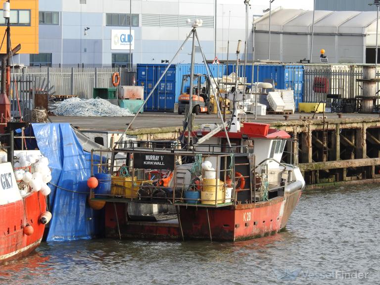 MURRAY V, Fishing vessel - Details and current position - MMSI ...