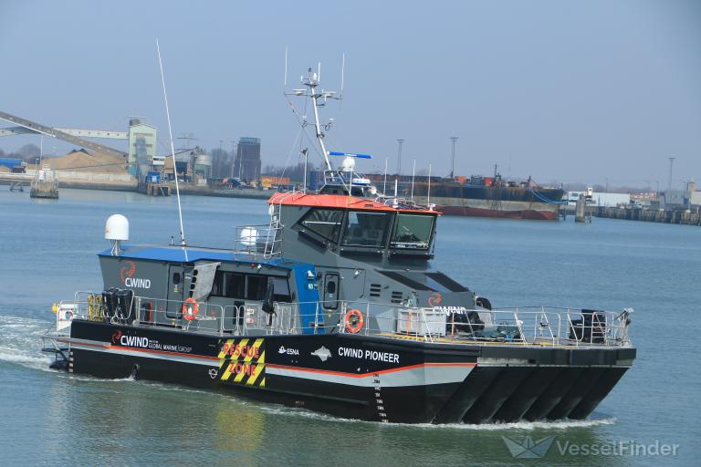 CWIND PIONEER, HSC - Detalles del buque y posición actual - MMSI ...
