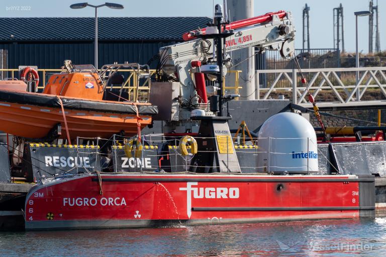 FUGRO ORCA, Other type - Details and current position - MMSI 232034242 ...