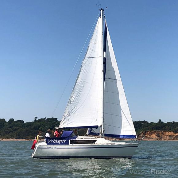 WHISPER, Sailing vessel - Details and current position - MMSI 232049306 ...