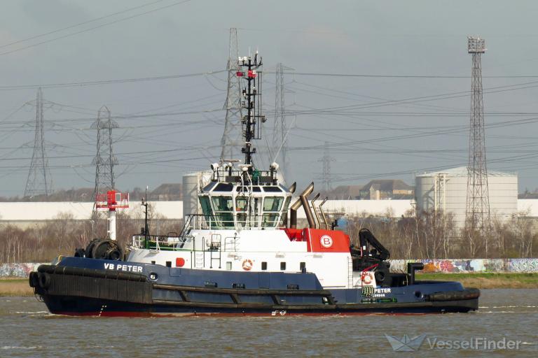 VB PETER, Tug - Details and current position - MMSI 232049867 - VesselFinder