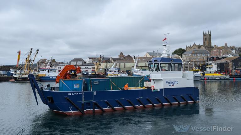 GUGH, Cargo ship - Details and current position - MMSI 232054095 ...