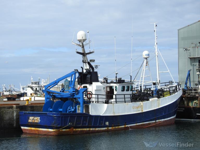 GUARD VESEL DEFIANCE, Unknown - Details and current position - MMSI ...