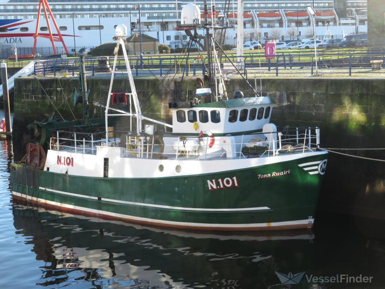 TONN RUAIRI N101, Towing vessel (tow>200) - Details and current ...