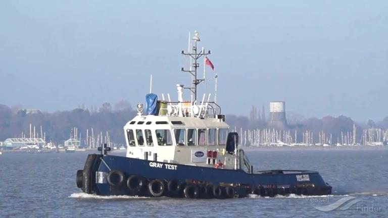 GRAY TEST, Tug - Details and current position - MMSI 235000164 ...
