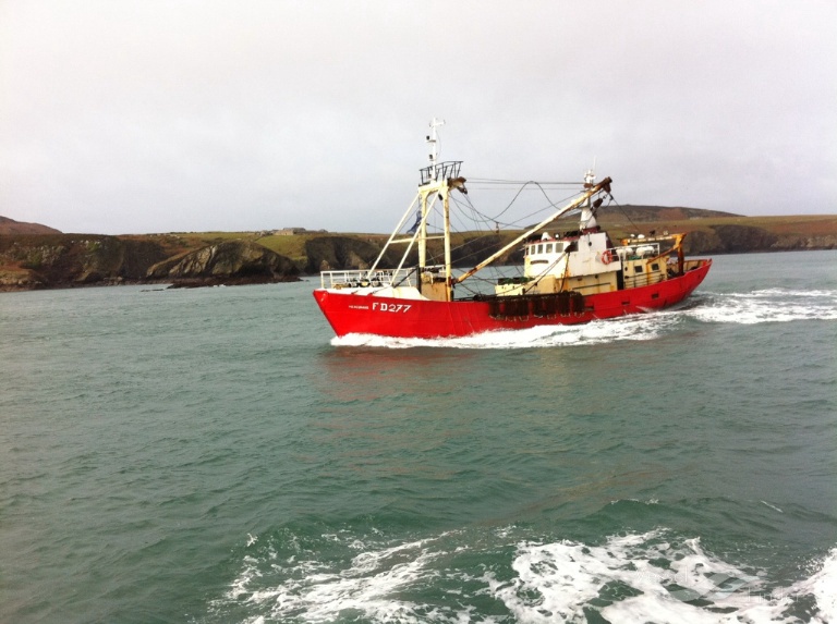 MFV MERCURIUS M277, Fishing vessel - Details and current position ...
