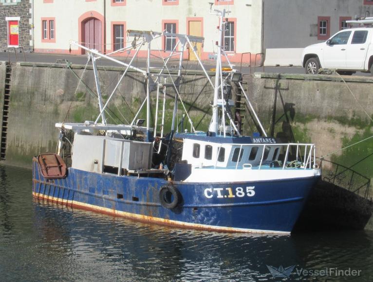 ANTARES, Fishing vessel - Details and current position - MMSI 235001054 ...