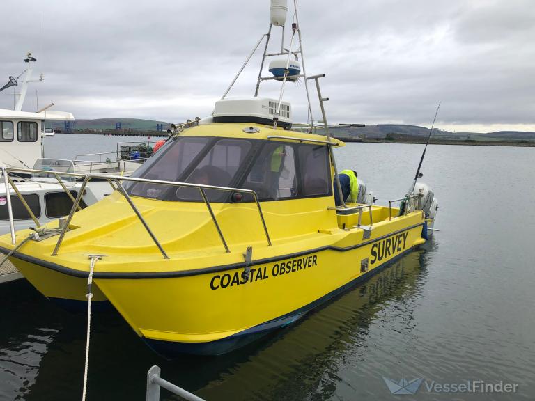 COASTAL OBSERVER 1, Port tender - Details and current position - MMSI ...