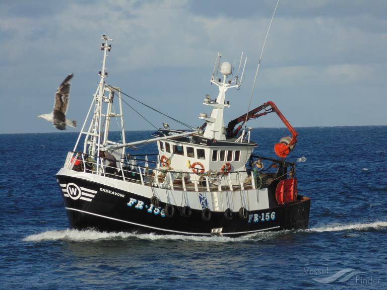 FVENDEAVOUR.FR156, Fishing vessel - Details and current position - MMSI ...