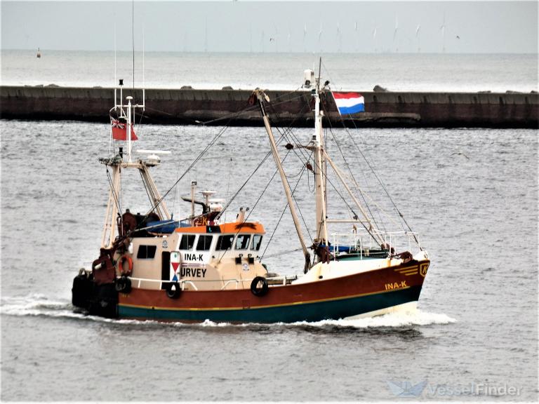 INA-K, Fishing vessel - Details and current position - MMSI 235002688 ...